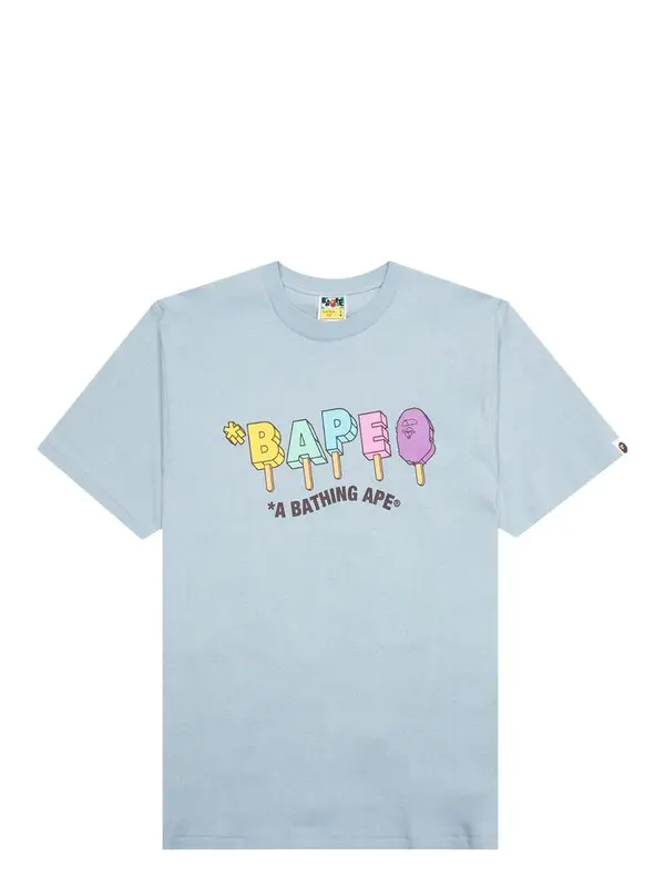 A BATHING APE Popsicle Tee - Blue