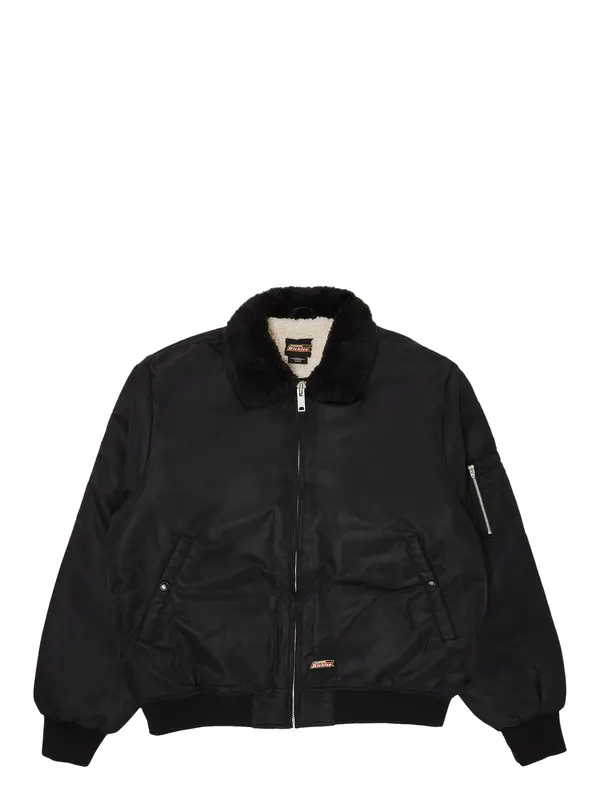 Supreme X Dickies Fur Collar Bomber Jacket - Black