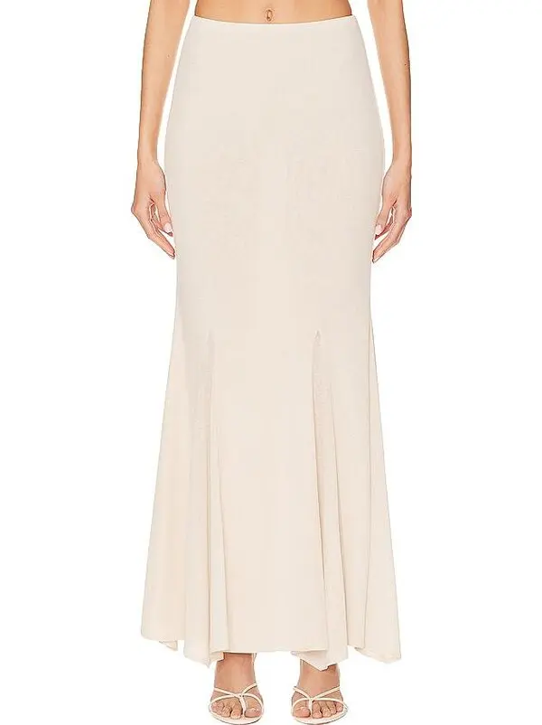 Nbd Sanam Maxi Skirt - Cream