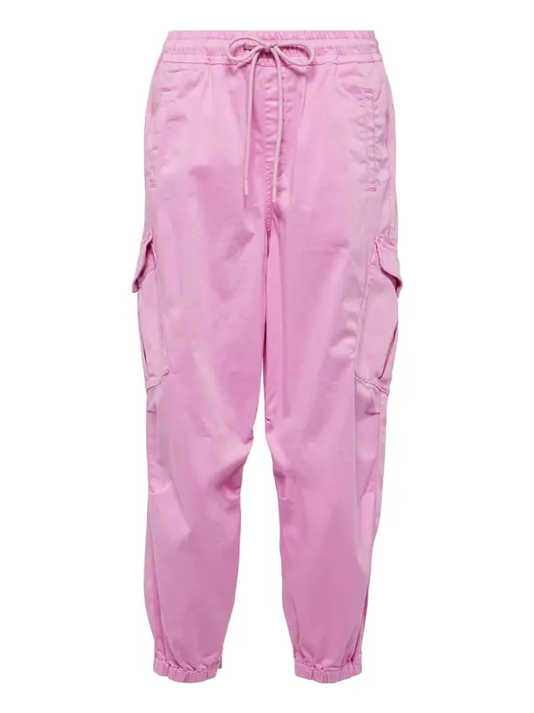 Ag High-rise Cargo Pants - Pink