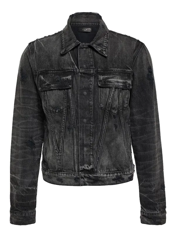 Amiri Ma Denim Jacket - Black
