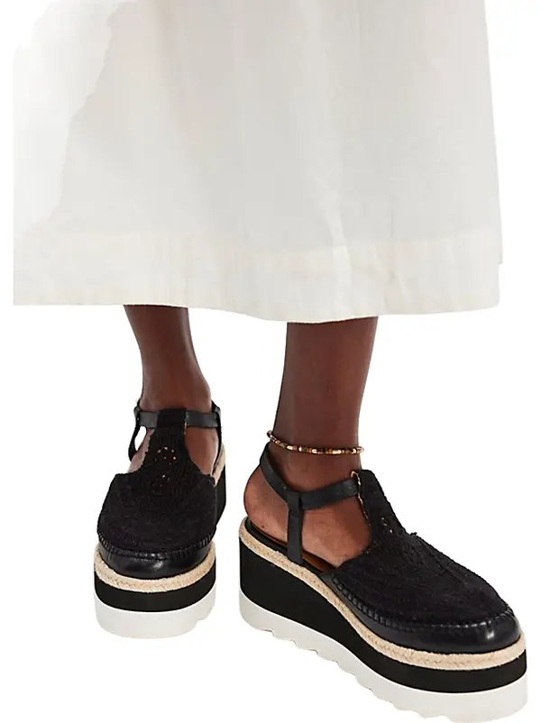 Free People Morning In Mykonos Espadrilles - Black