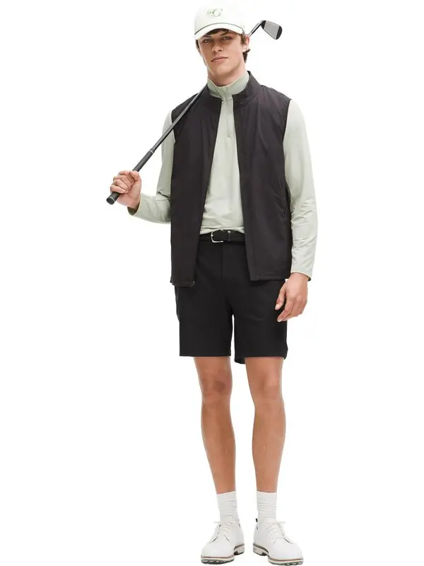 Lululemon Abc Classic-fit Golf Short 7 - Black