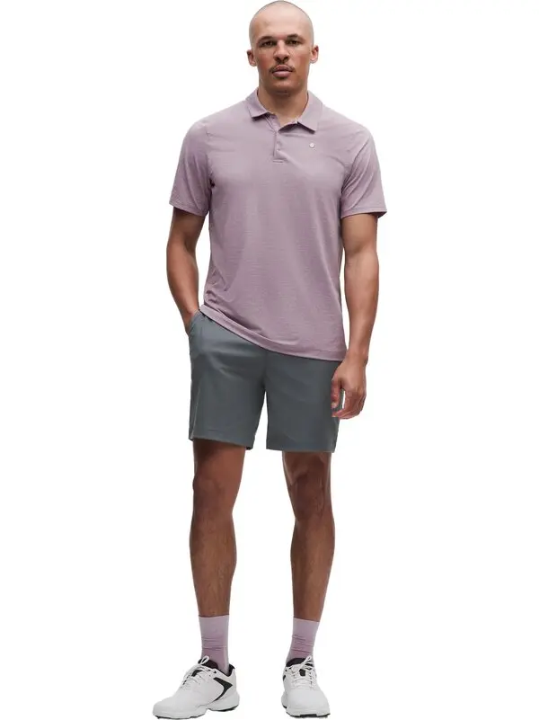 Lululemon Abc Classic-fit Golf Short 7 - Oil Grey