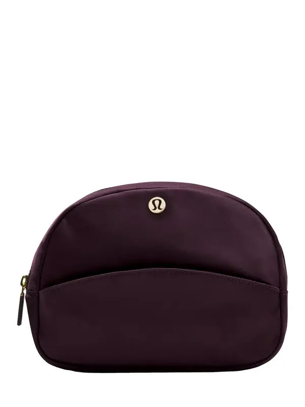 Lululemon City Essentials Pouch - Black Plum