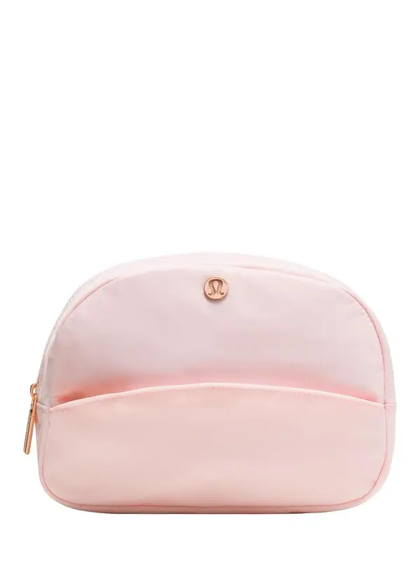 Lululemon City Essentials Pouch - Pink Pearl/rose Gold