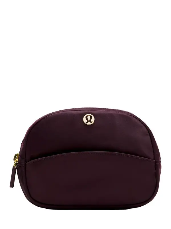 Lululemon City Essentials Pouch - Black Plum