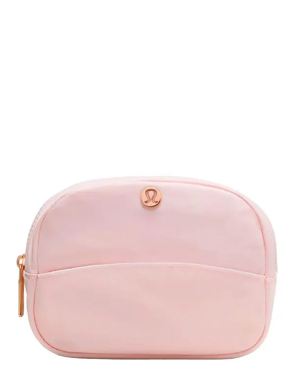 Lululemon City Essentials Pouch - Pink Pearl/rose Gold
