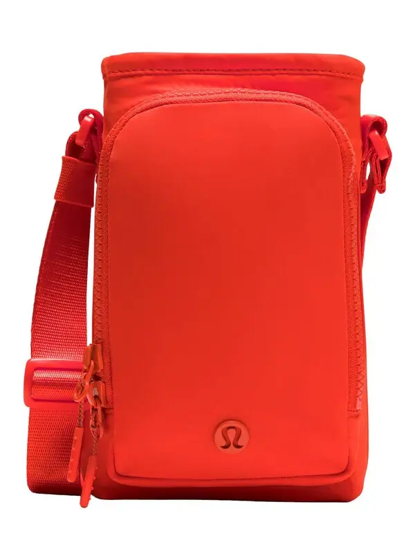 Lululemon Water Bottle Crossbody With Front Pocket - Cherry Ember