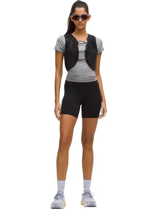 Lululemon Fast And Free High-rise 6" Short - Black