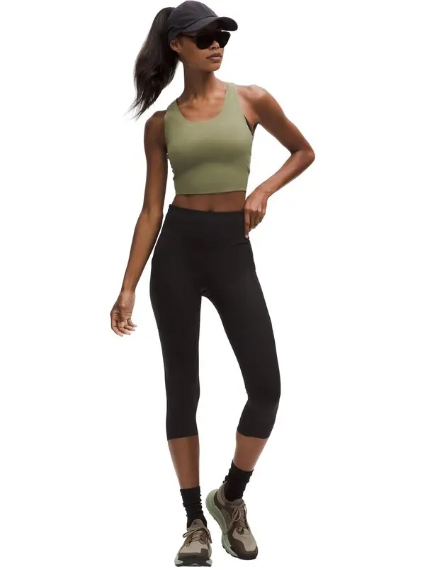 Lululemon Fast And Free High-rise Crop 19 - Black