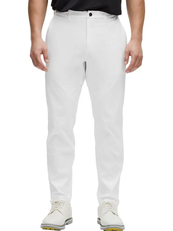 Lululemon Abc Slim-fit Golf Trouser 32l - White