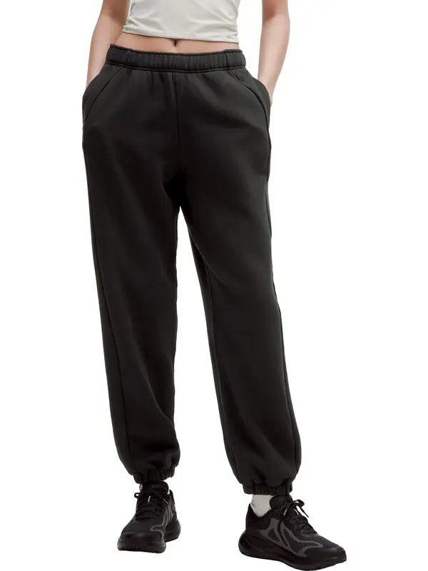 Lululemon Scuba Mid-rise Oversized Jogger - Black