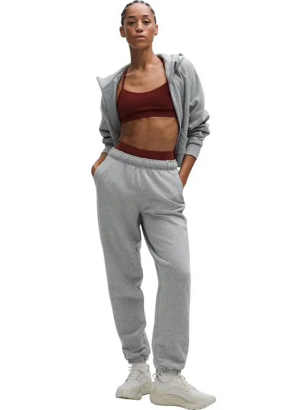 Lululemon Scuba Mid-rise Oversized Jogger - Heathered Core Medium Grey