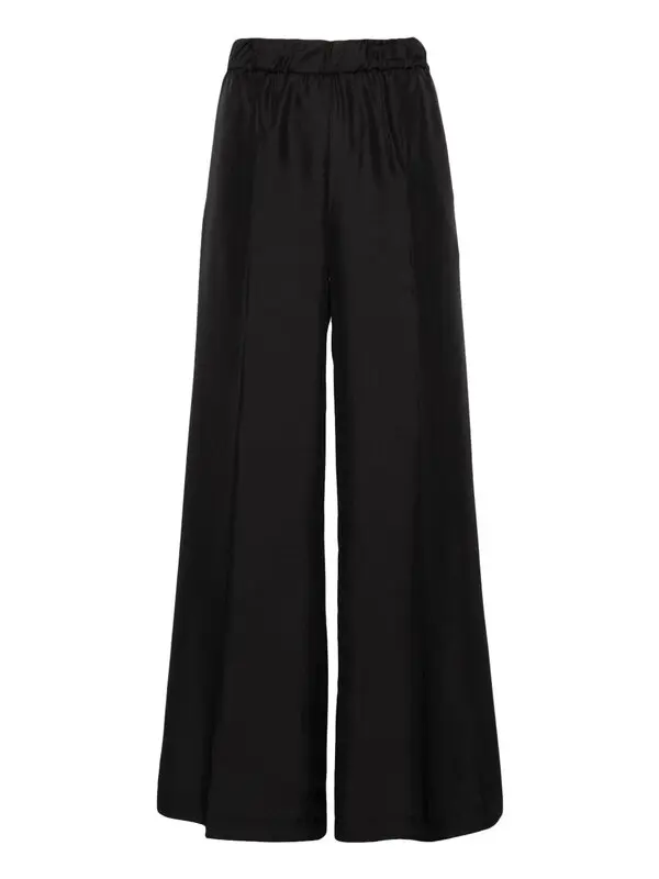 P.a.r.o.s.h Wide-leg Trousers - Black