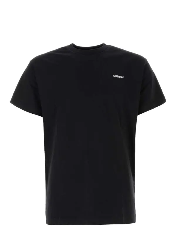 AMBUSH Logo-embroidered T-shirt - Black