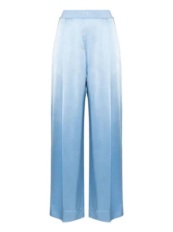 Stine Goya Ciara Wide-leg Trousers - Blue