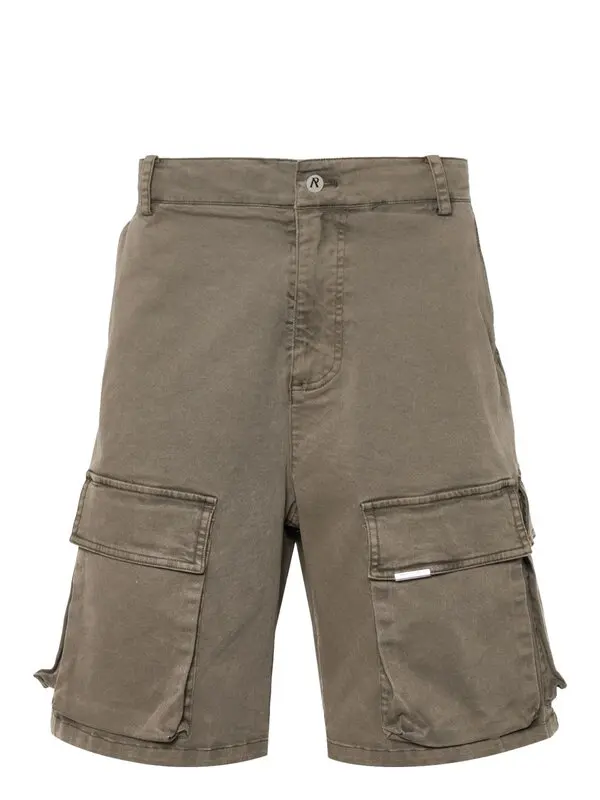REPRESENT Multi-pockets Cargo Shorts - Green