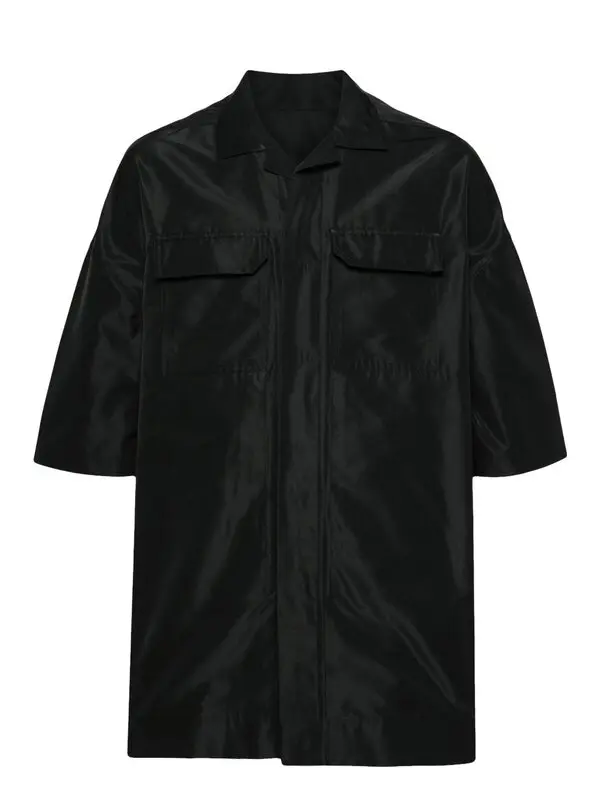 Rick Owens Magnum Tommy Oversized Shirt - Black