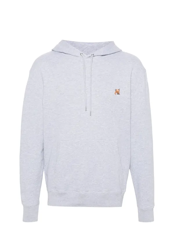 Maison Kitsuné Fox-motif Sweatshirt - Grey