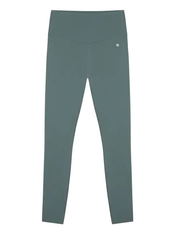 ANINE BING Blake High-waisted Performance Leggings - Green