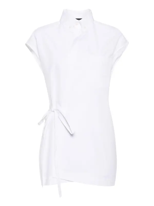 Fabiana Filippi Tie-fastening Shirt - White