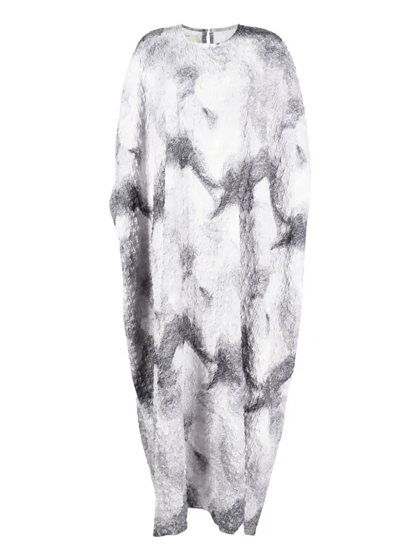 BAMBAH Jacquard Kaftan Dress - Grey