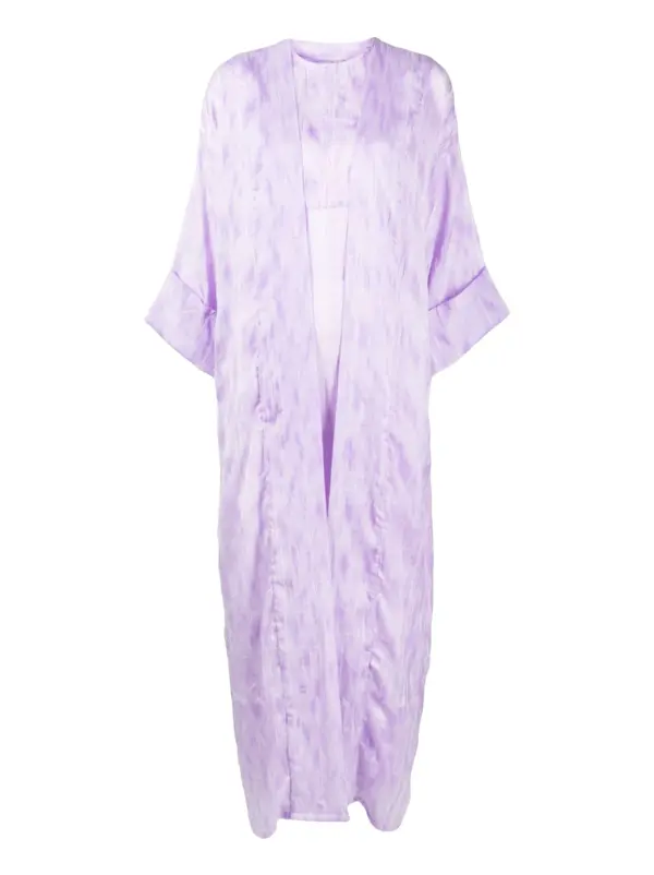 BAMBAH Isabella Kaftan Dress Set - Purple