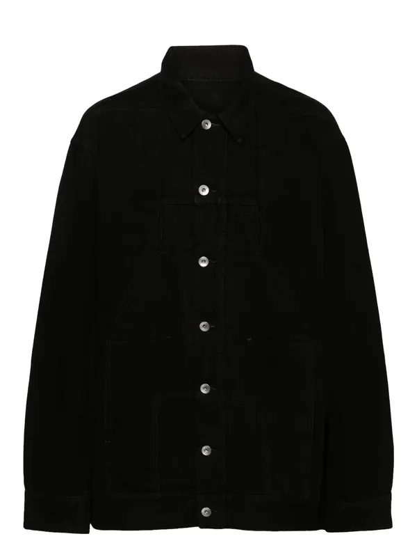 Rick Owens Sphinx Jumbo Worker Jacket - Black