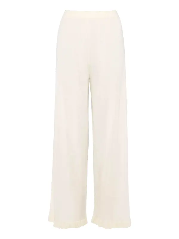 ERES Bernard Straight-leg Pajama Trousers - White