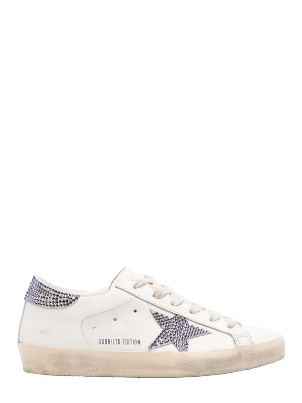 GOLDEN GOOSE Super-star Leather Sneakers - White