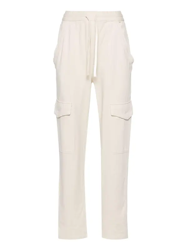 MARANT ETOILE Peorana Cotton Track Pants - Neutrals