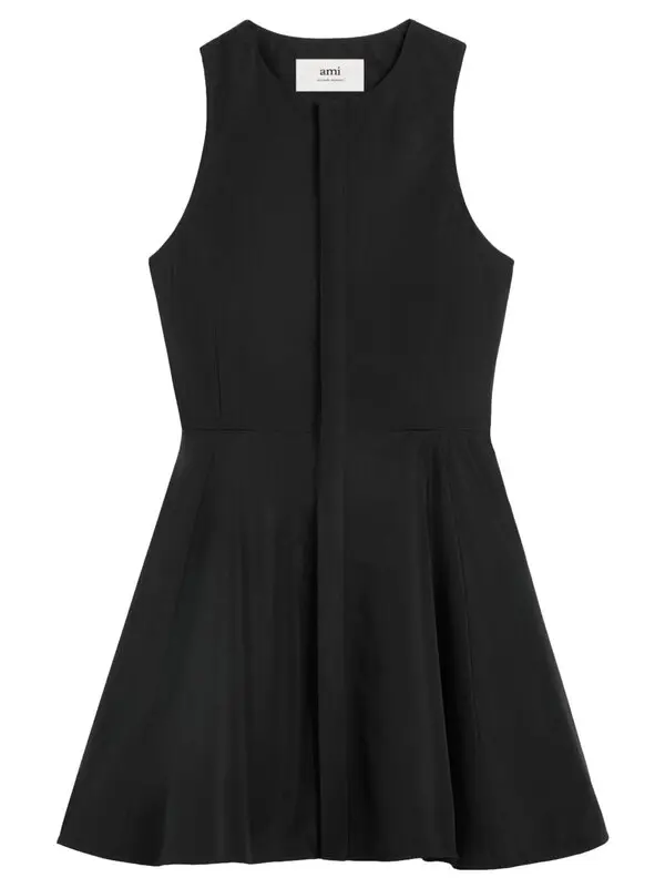 Ami Sleeveless Mini Dress - Black