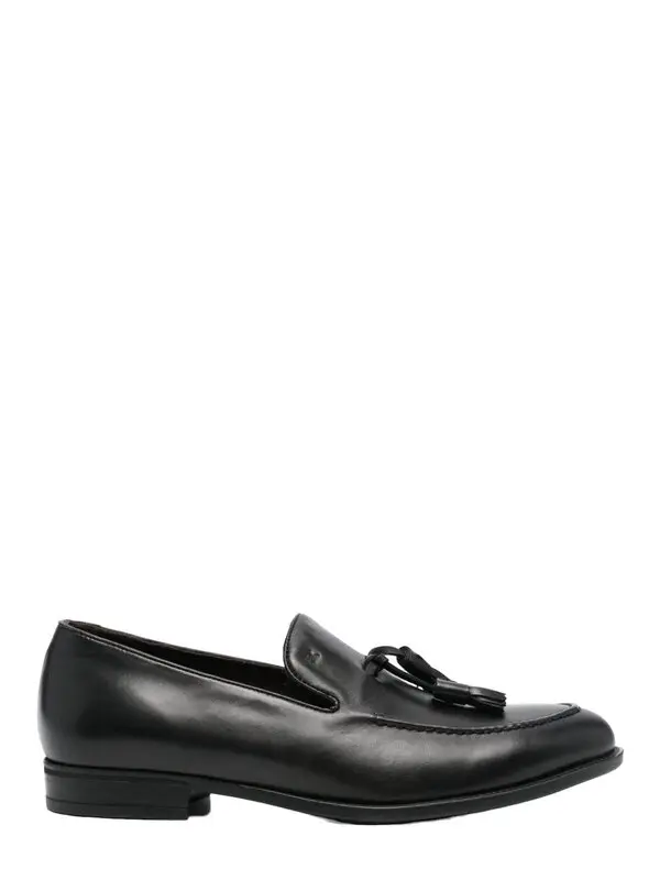 Fratelli Rossetti Brera Leather Loafers - Black