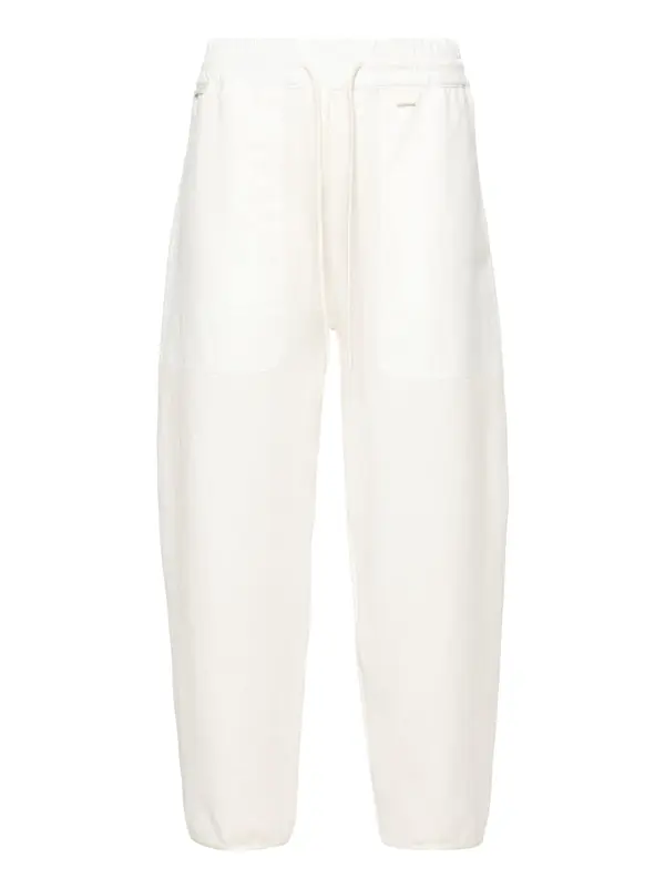 Moncler Contrasting-panels Track Pants - White