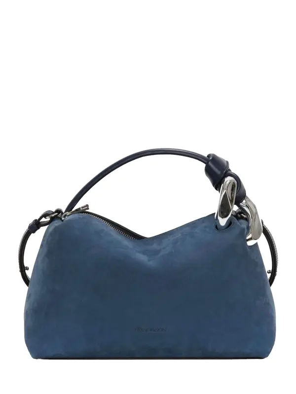 JW Anderson Jwa Corner Suede Tote Bag - Blue