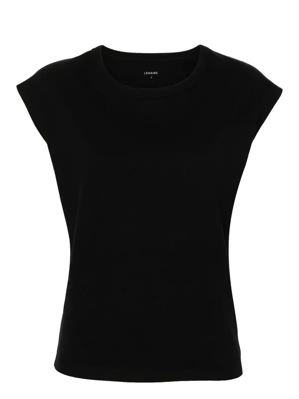 LEMAIRE Sleeveless T-shirt - Black