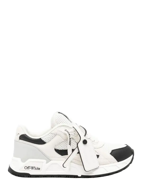Off-White Leather Sneakers - White