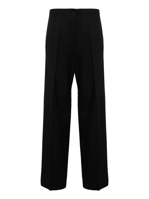 Acne Studios Wide-leg Tailored Trousers - Black