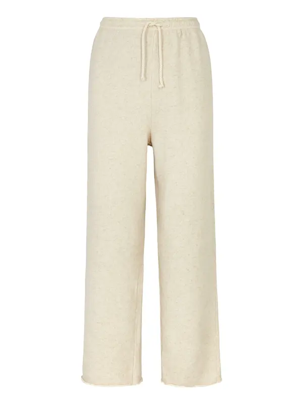 American Vintage Itonay Cotton-blend Sweatpants - Cream