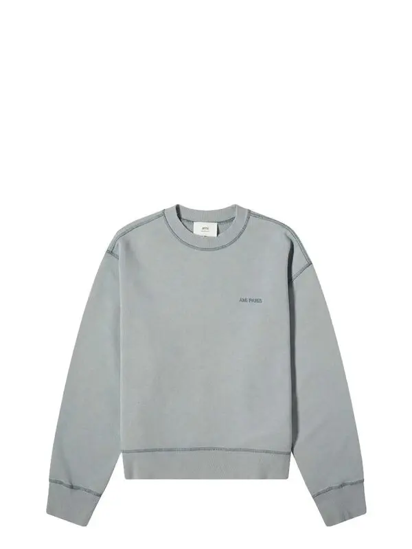 Ami Fade Out Sweatshirt - Aquamarine