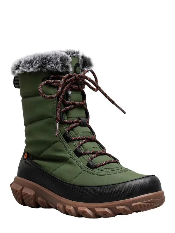 Bogs Cedar Quilted Waterproof Boots - Cargo