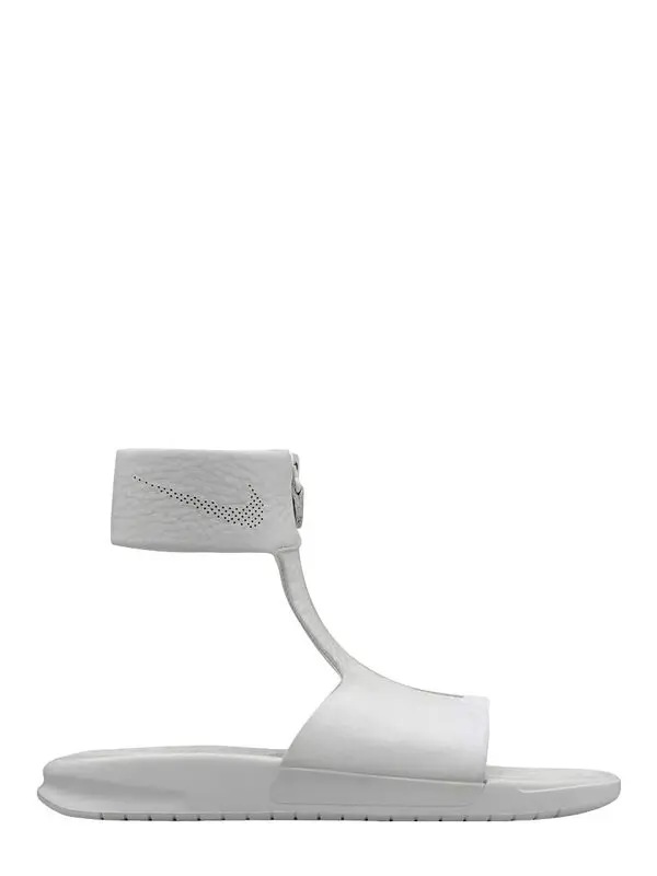 Nike Benassi Cuff Lux Slide - White