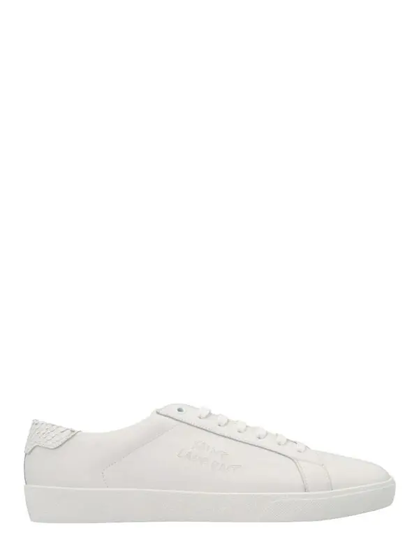 Saint Laurent Court Classic Sl/06 Low Sneakers - White