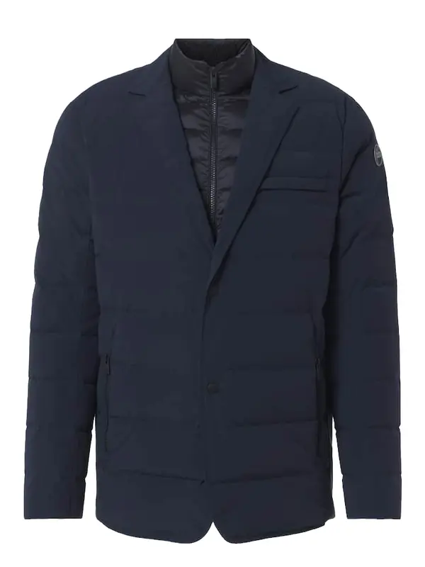 Fusalp Alban Down Paneled Blazer - Blue