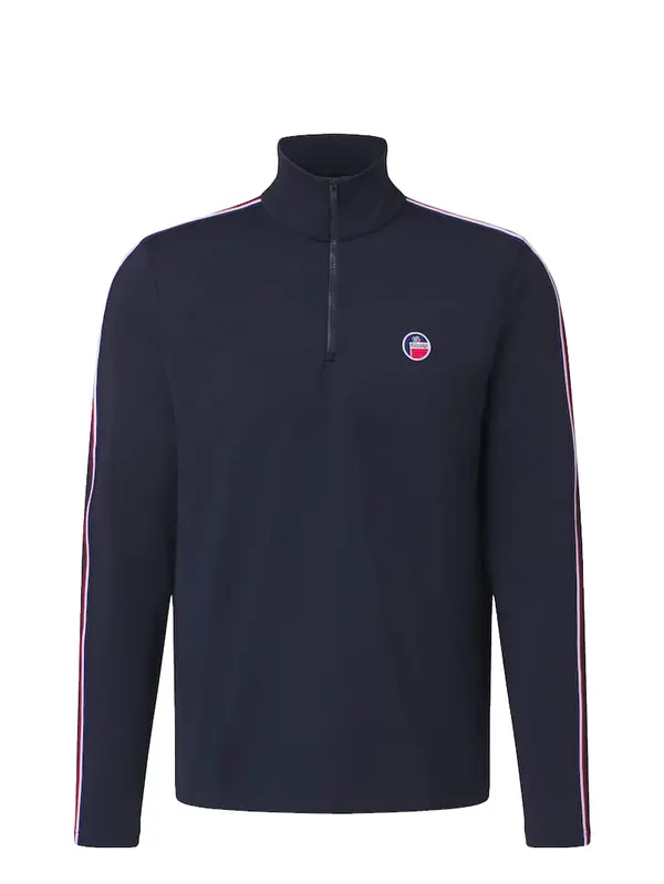 Fusalp Mario Iii B Half-zip Ski Top - Blue