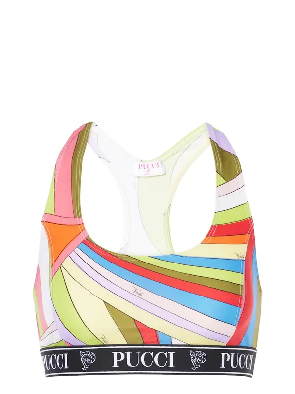 Emilio Pucci Iride Sports Bra - Multicoloured