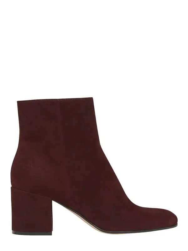 GIANVITO ROSSI Joelle Suede Booties - Royale