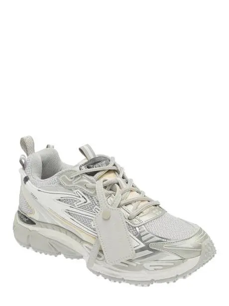 Off-White Out Walking Be Right Back Sneaker - Grey-silver