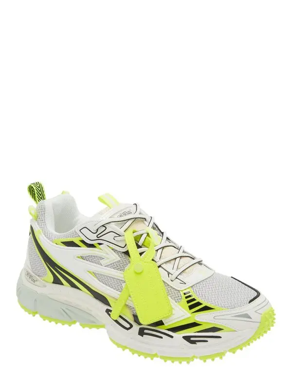 Off-White Be Right Back Sneakers - White - Yellow Fluo